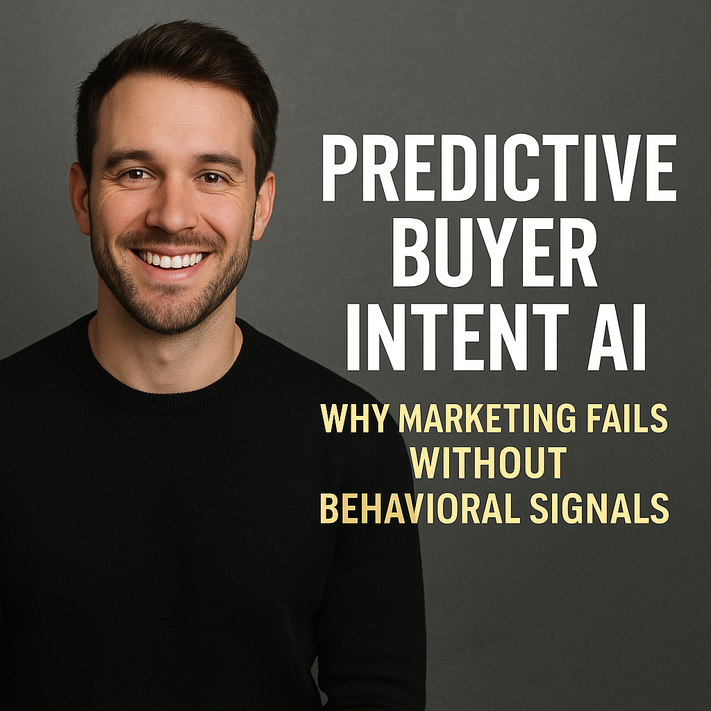 Predictive Buyer Intent AI — Why Marketing Fails Without Behavioral ...